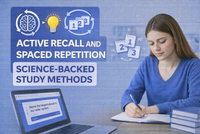 Active Recall and Spaced Repetition: Science-Backed Study Methods 2026