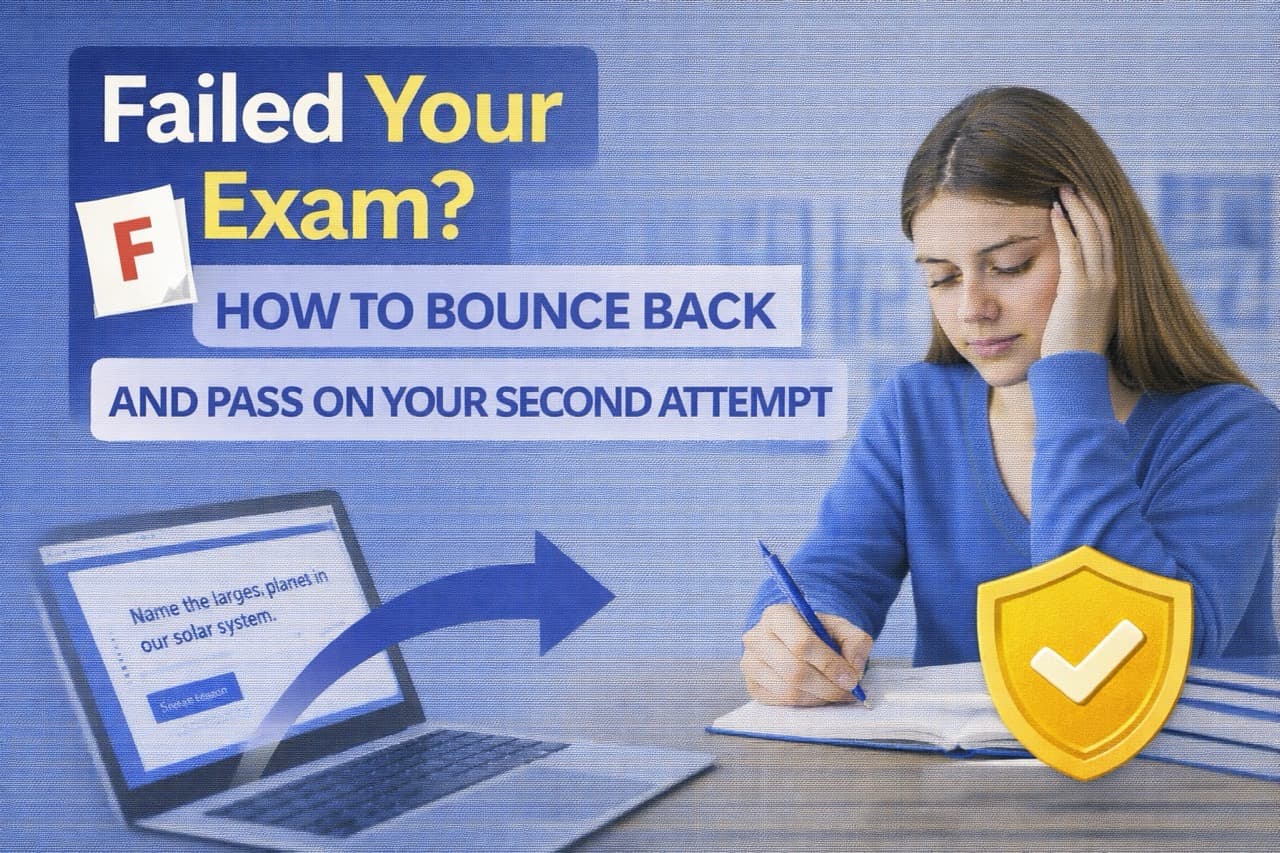 Failed Your Exam? How to Bounce Back and Pass on Your Second Attempt 2026