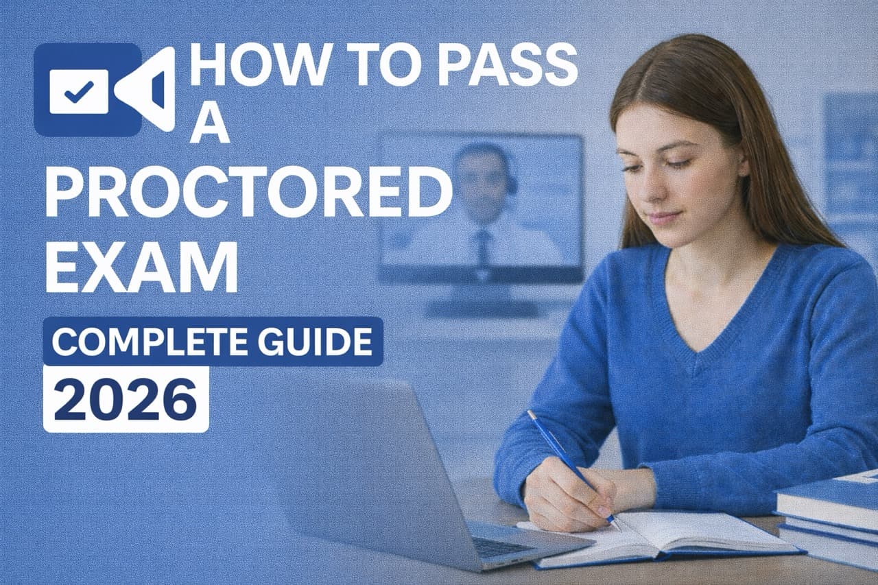 How to Pass a Proctored Exam: Complete Guide 2026 | Preparation Tips ...